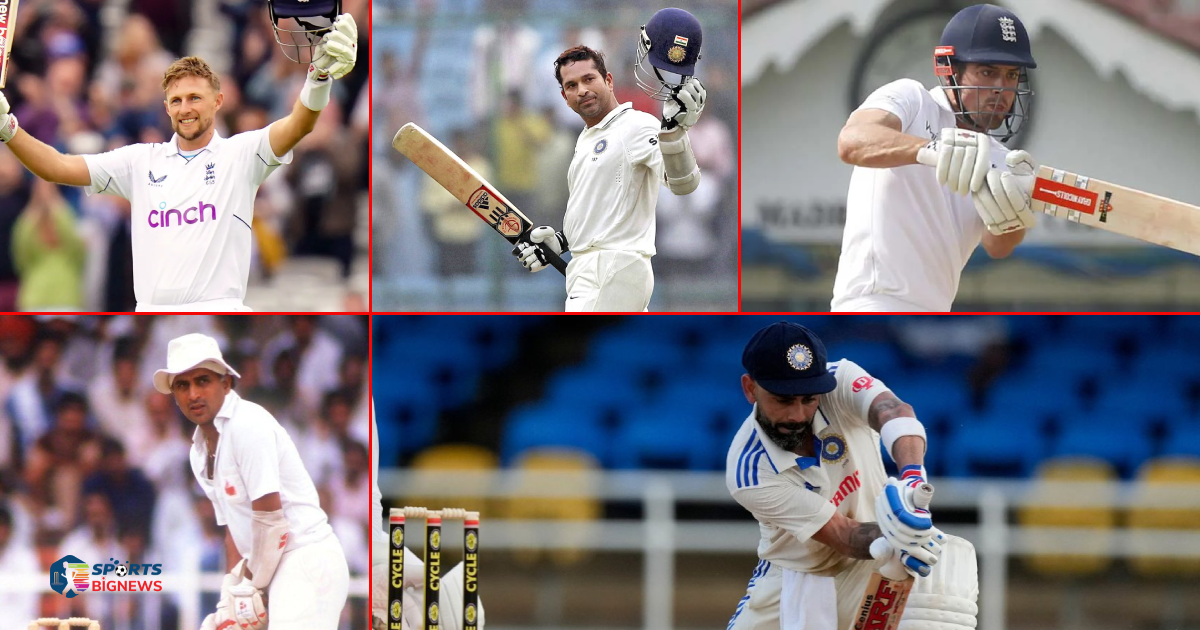 Top 5 highest run scorer in India Vs England tests - SportsBigNews