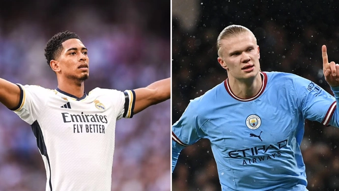 Jude Bellingham vs Erling Haaland 2023/24 Stats - Sports Big News